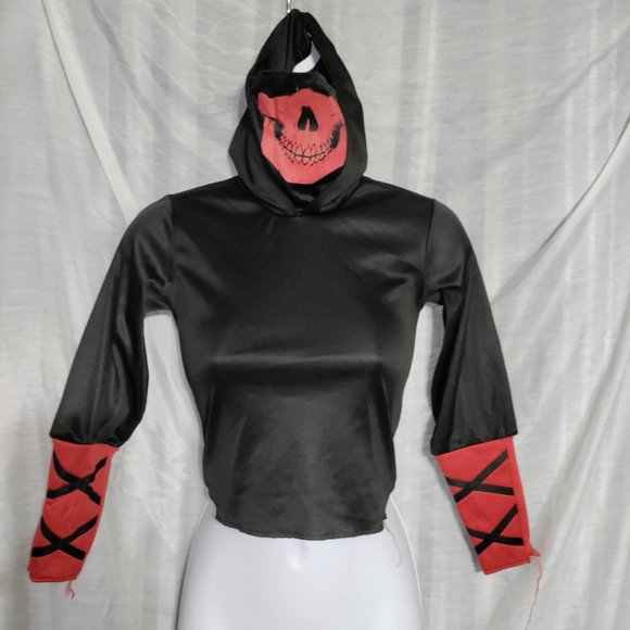 Spirit | Costumes | Spirit Red Skull Hooded Top | Poshmark